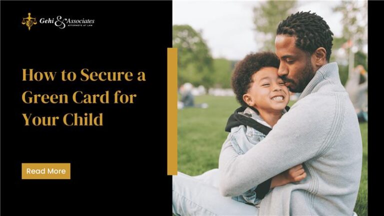 Child Green Card Application: Steps & Requirements